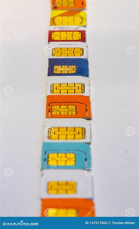 SIM Cards Of Different Form Factor On The Smartphone Stock Photo CartoonDealer Com 69421998