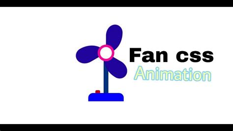 Animating A Table Fan With Html And Css Coding Webdesign Python Fan Webdevproject