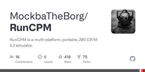 GitHub MockbaTheBorg RunCPM RunCPM Is A Multi Platform Portable Z CP M Emulator