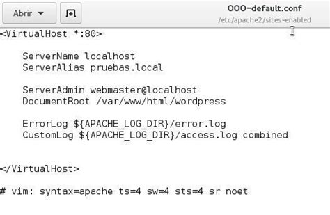Virtualhosts Apache Crear Varios Sitios Web En Localhost El Taller Del Bit