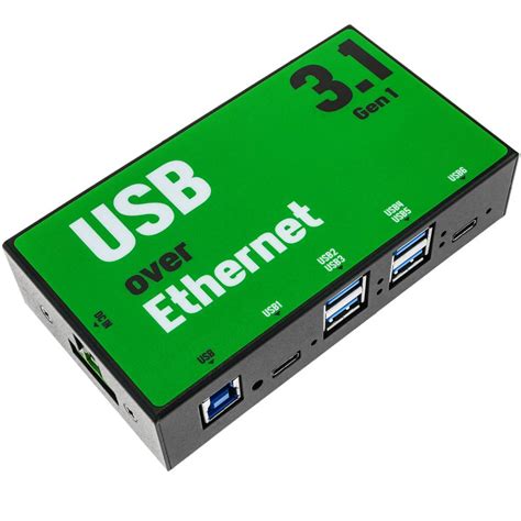 Anyplaceusb Usb 3 1 Superspeed Sharing Over Tcp Ip Network 4 A Port And 2 C Port Cablematic