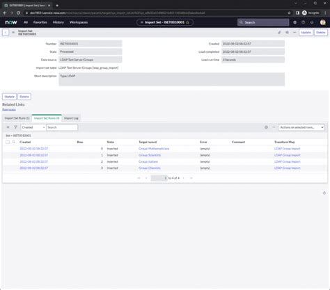 Servicenow Integration With Active Directory Using Ldap Siis Tech Blog