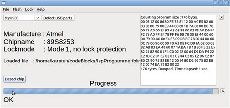 In System Programming ISP For ATMEL Chips