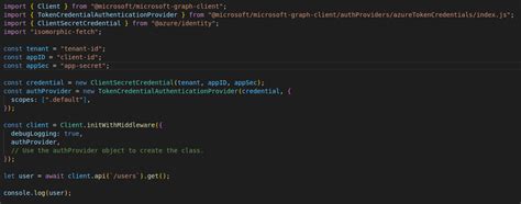Azure Access Outlook Calendars By Clientsecretcredential Provider Stack Overflow