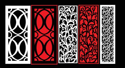 Decorative Wall Panel Set Chinese Mdf Cnc Router Laser Cutting Pattern