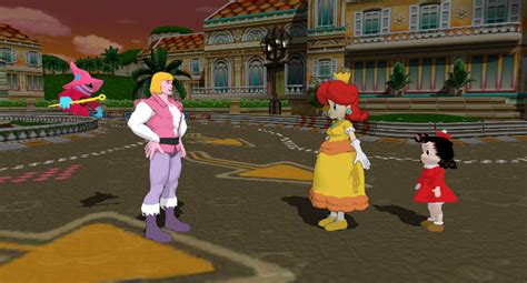 Prince Adam Flirts Princess Daisy By Tetsuwanatom On Deviantart
