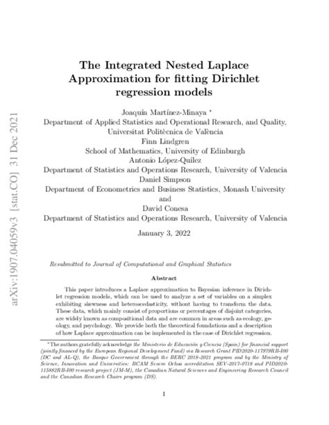 The Integrated Nested Laplace Approximation For Fitting Dirichlet Regression Models