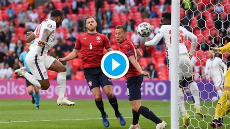 Euro 2020 Highlights Sterling Saviour Again As England Beat Czech