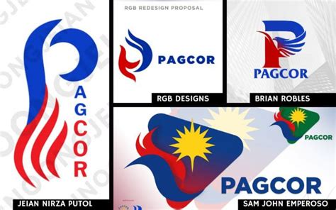 Division Over Pagcor Logo Inspires Creative Redesigns