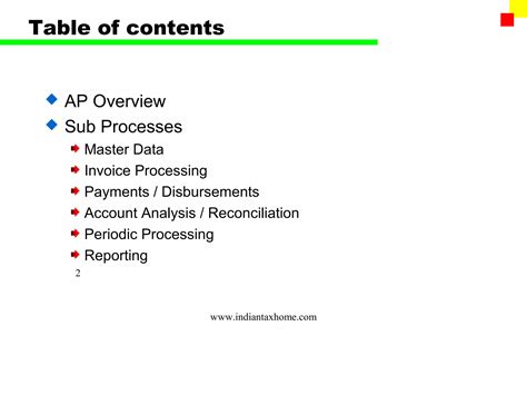SAP FI Account Payable AP PPT
