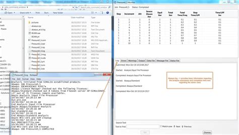 How To Submit And Monitor Abaqus Jobs Through Command Window