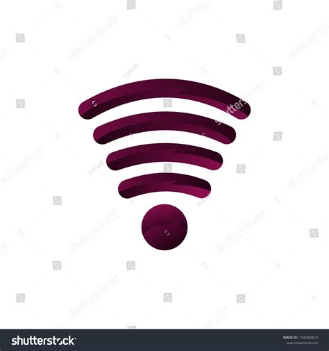 Wifi Colorful Vector Design Template Illustration Stock Vector Royalty Free