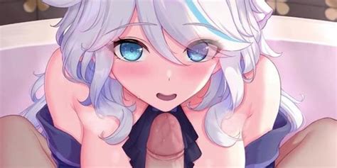 Furina Genshin Impact Gives Blowjob K Fps Hentai Tnaflix Com