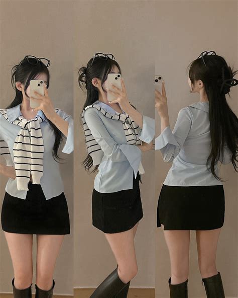 그루비플로어 율이맘 서지언니의 여성의류 쇼핑몰 어제 화이트 셔츠 스포하고 언제 올라오냐구 많이 물어보셨죵 🙊 소라색도 나오는데 하 소라색두 너무 예쁘지 않나욥