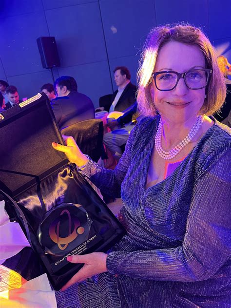 Being Nominated For The Quantum Leadership Award At The Quantum