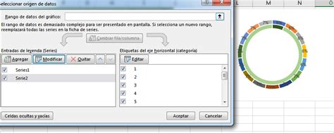 Como Hacer Un Grafico De Progreso Circular En Excel Gráfico Tipo Anillos Con Porcentajes En