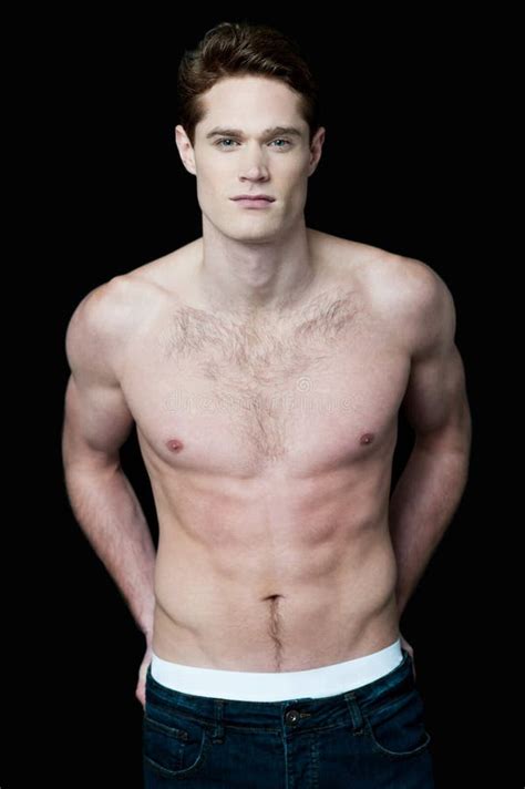 Young Handsome Shirtless Male Model Stock Image Image 36553981