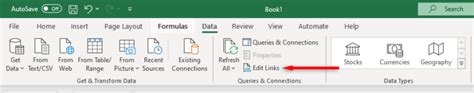How To Break Links In Microsoft Excel