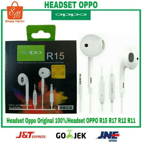 Headset Oppo Original Headset Oppo R R R R Shopee Indonesia