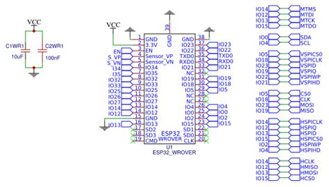 ESP32 WROVER BASIC Resources EasyEDA