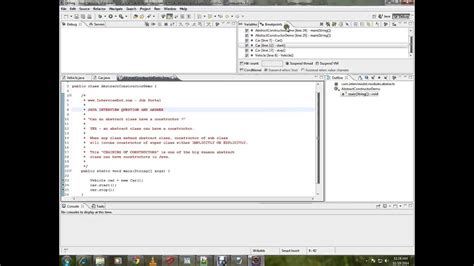 remove all breakpoints in eclipse demo youtube