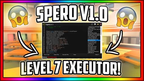 New Op Level 7 Executor Games Loadstrings Full Lua Spero V10 Youtube
