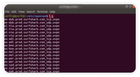 How To Set Up Manual Openvpn Connection Using Linux Terminal Surfshark Customer Support