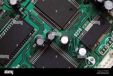 Semiconductor Processor Electronic Industry Background Electronic