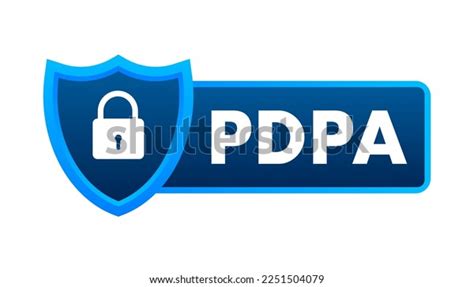 Personal Data Protection Act Pdpa Secure Stock Vector Royalty Free
