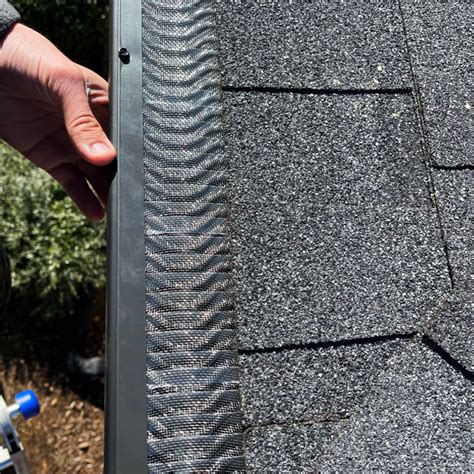 Professional Installation Of Our Gutter Guard System On Your Home