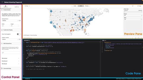 Accelerate Time To Value With The Tableau Embedding Playground