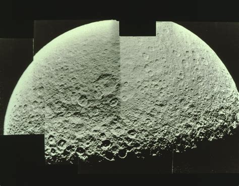Rhea Moon Saturns Second Largest Satellite