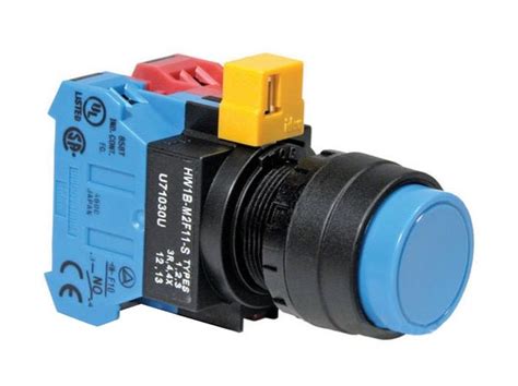 HW1B M3 Y IDEC Pushbutton Non Illuminated