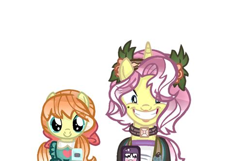 Mlp Vignette Valencia And Megan Williams N Bg By Yaycelestia0331 On Deviantart
