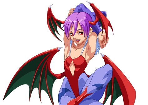 Lilith Victory Screen Vampire Savior By Zabzarock On Deviantart