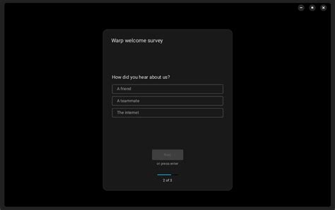 Warp Terminal Launches On Linux