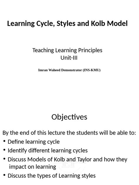 Unit 3 B Learning Cycles Models And Learning Styles Educational Platform Pdf Learning