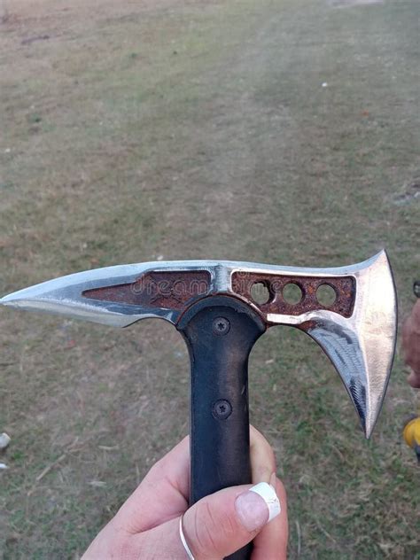 Hot Axe Head Stock Image Image Of Sculpture Wheel 261316591