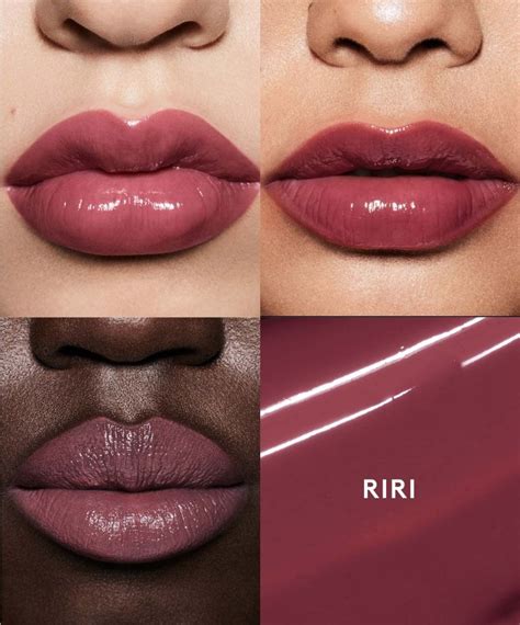 لیپ گلاس شایندار فنتی بیوتی رنگ Riri فولسایز اصل اروپایی Fenty Beauty