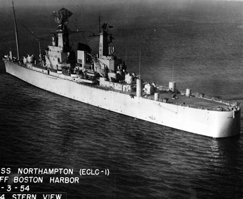 80 G 634776 Uss Northampton Clc 1 1954