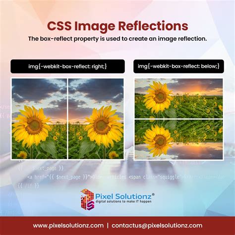pixel solutionz on linkedin cssimagereflections webdesignmagic