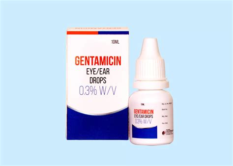 Gentamicin Eyeear Drops 03 10ml Country Medical Pharmacy