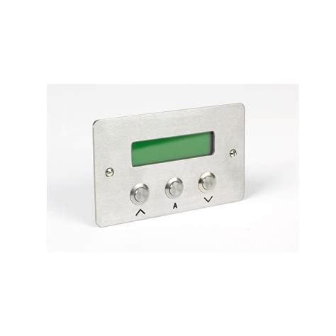 C TEC Quantec Display Stainless Steel With Controls Firesense Fire Detection Equipment