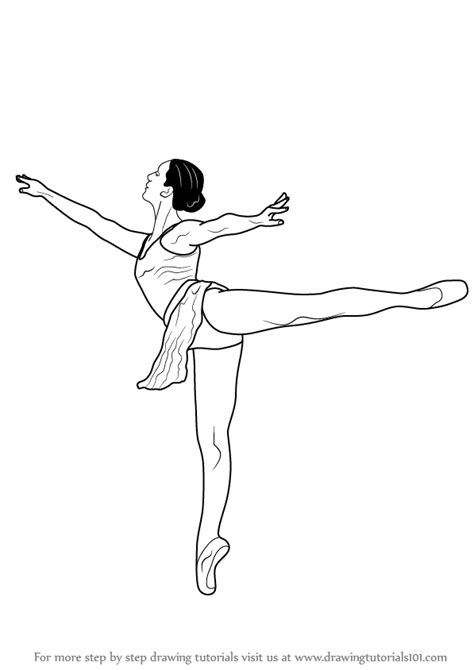 Ballet Dancer Drawing Anime