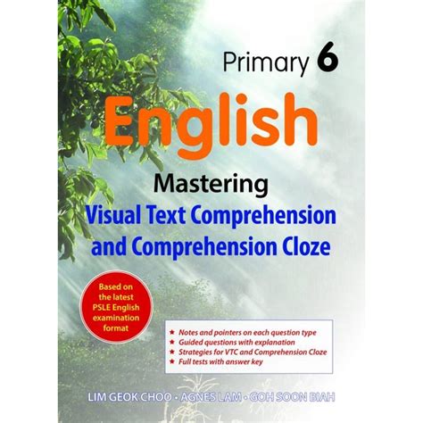 Jual Primary 6 English Mastering Comprehension Visual Text And Cloze Shopee Indonesia