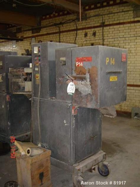 Used C F Scheer Pelletizer Model Sgs200 Ev Approximate 7 3 4 Di