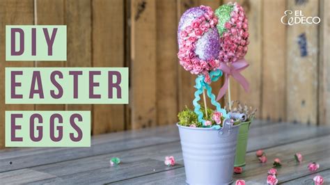 Διακοσμητικά πασχαλινά αυγά Πως να φτιάξω Youtube