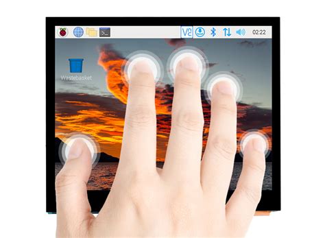 3 5inch HDMI Capacitive Touch IPS LCD Display E 640480 Audio Jack 3 5inch HDMI LCD E