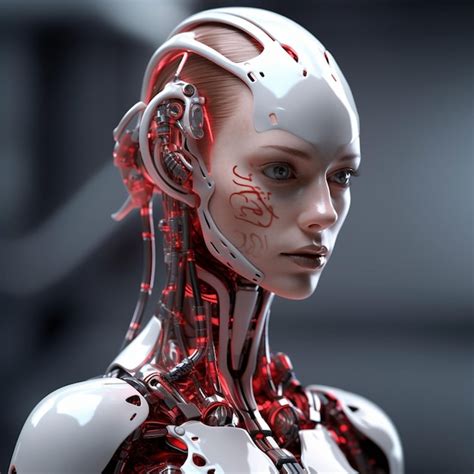 Female Android Concept Art