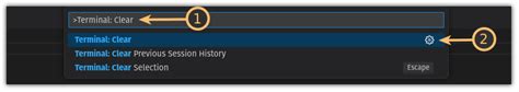 How To Clear Terminal In Vs Code